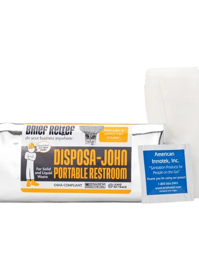 BR500 – Disposa-John Portable Restroom — We-Do Equipment & Supply