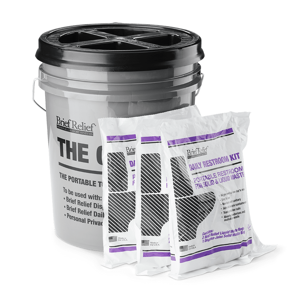 PQ303 Brief Relief Commode with Gamma Lid — We-Do Equipment & Supply
